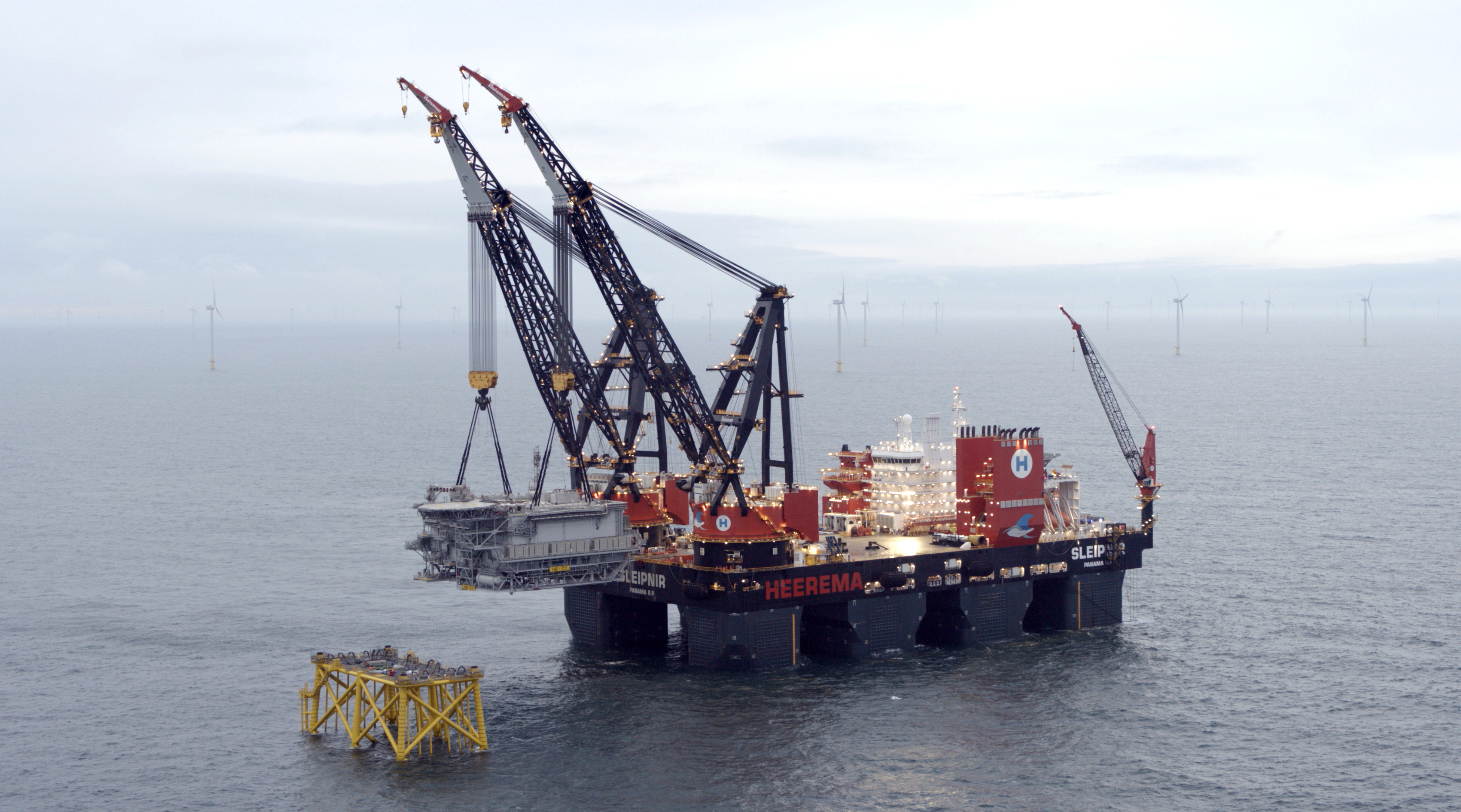 Heerema installs Ørsted’s Hornsea Two offshore substations Heerema installs Ørsted’s Hornsea Two offshore substations